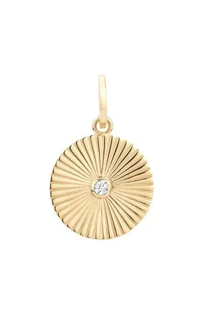 Adina Reyter Diamond Rays Charm - Yellow Gold
