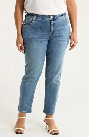 Kut From The Kloth Slim Straight Leg Jeans - Ahead