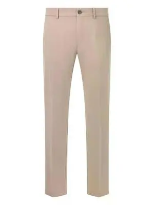 Boggi Milano Pleated Straight Leg Trousers