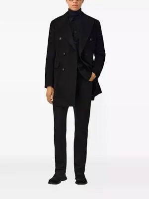 Boggi Milano Double-breasted Cashmere Coat