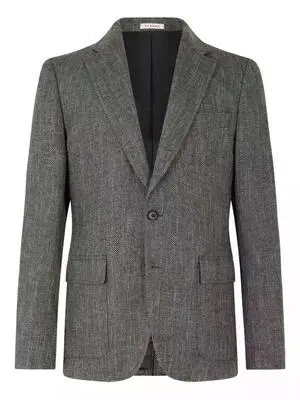 FURSAC Herringbone Blazer - Grey