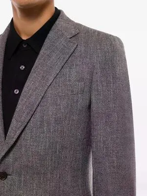 FURSAC Herringbone Blazer - Grey