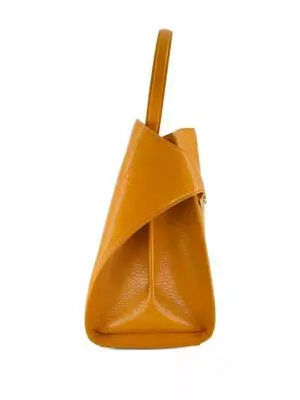 FERRAGAMO Medium Hug Maxi-grain Leather Shoulder Bag - Orange