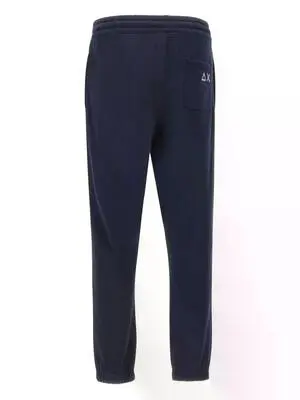 SUN 68 Drawstring Cuffed Track Pants - Blue