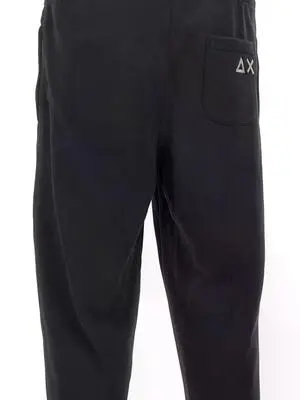 SUN 68 Drawstring-cuffed Track Pants - Black