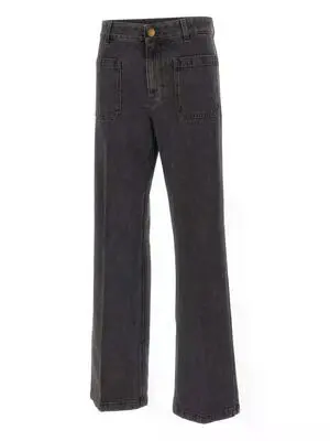 Seafarer Black Wash Bottoms For Women