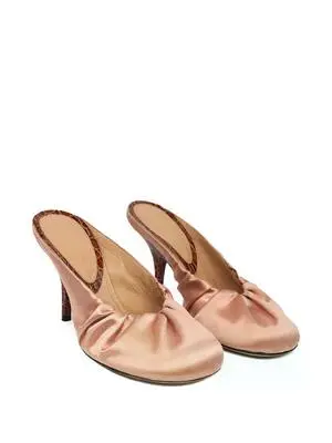 Dries Van Noten 90mm Satin Mules