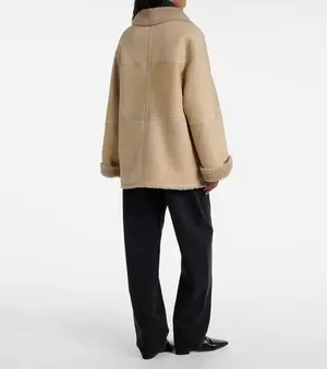 YVES SALOMON Reversible Leather And Shearling Jacket