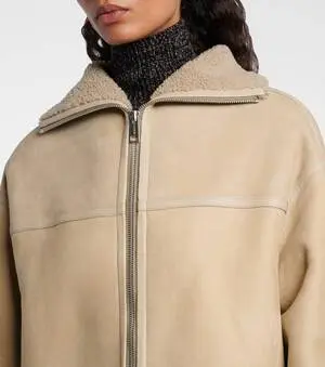 YVES SALOMON Reversible Leather And Shearling Jacket