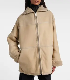 YVES SALOMON Reversible Leather And Shearling Jacket