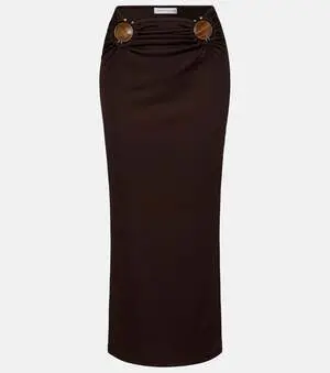 Christopher Esber Gathered Maxi Skirt