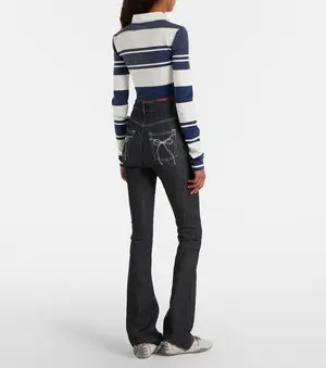Acne Studios High-rise Flared Jeans