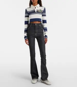 Acne Studios High-rise Flared Jeans