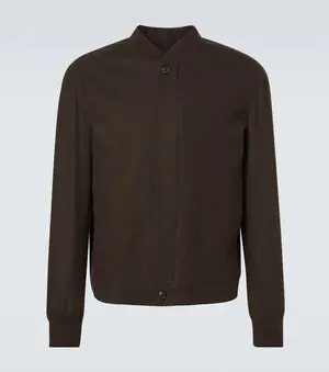 Zegna Elements Cashmere Jacket - Brown