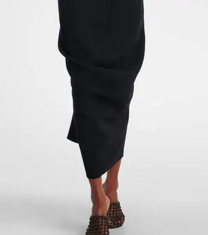 Jacquemus One-shoulder Midi Dress