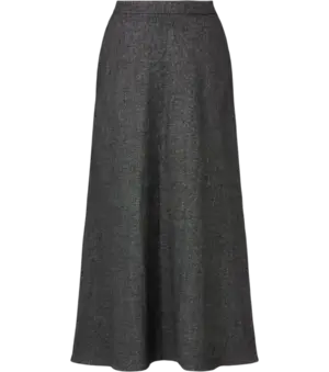 Vince Jaspé Midi Skirt Grey