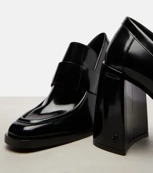 JIMMY CHOO Tylor 95 Leather Pumps