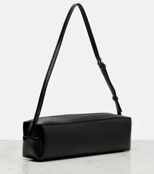 Khaite Kye Micro Leather Shoulder Bag - Black
