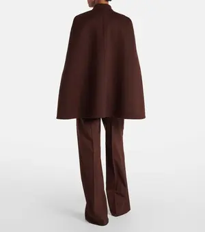 Gucci Horsebit Wool Cape