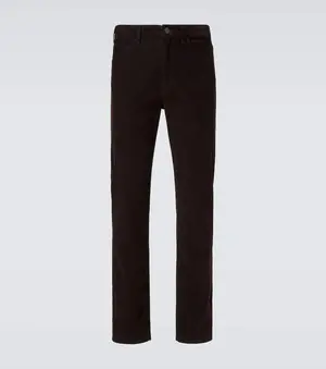 THE ROW Fred Cotton Corduroy Slim Pants