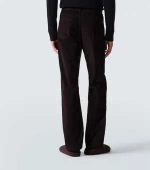 THE ROW Fred Cotton Corduroy Slim Pants
