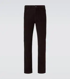 THE ROW Fred Cotton Corduroy Slim Pants