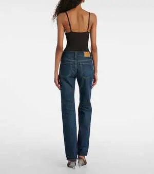 Saint Laurent Mid-rise Bootcut Jeans