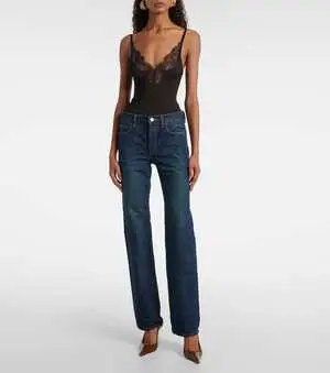 Saint Laurent Mid-rise Bootcut Jeans