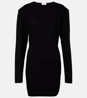Saint Laurent Wool-blend Minidress