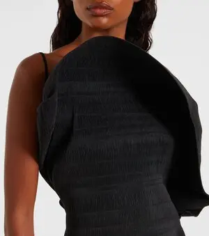 Magda Butrym Caped Cocktail Dress