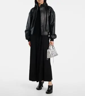 Balenciaga Leather Blouson - Black
