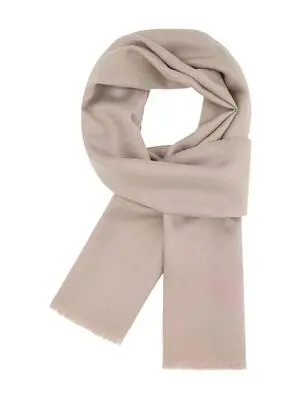 Boggi Milano Wool-silk Scarf - Neutrals