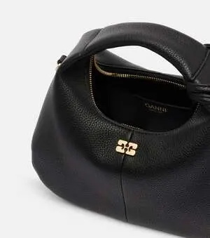GANNI Mini Tote Bag - Black