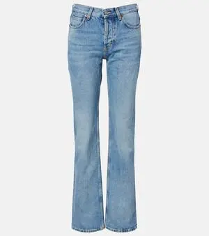 Saint Laurent Mid-rise Bootcut Jeans
