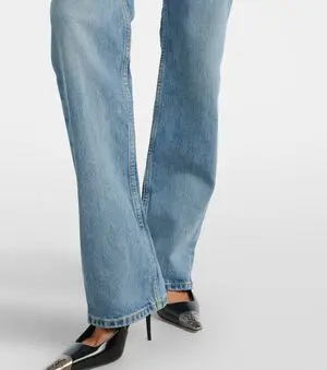 Saint Laurent Mid-rise Bootcut Jeans