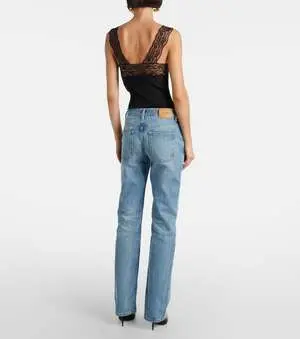 Saint Laurent Mid-rise Bootcut Jeans