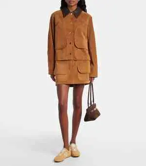 Veronica Beard Riviera Suede Sneakers