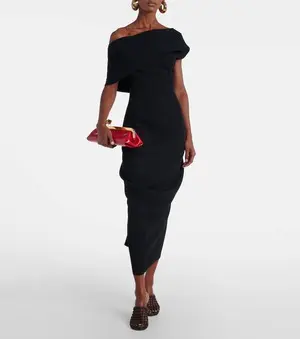 Jacquemus One-shoulder Midi Dress
