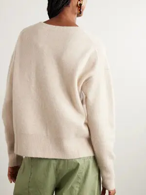 JOSEPH Brushed Cashmere-blend Sweater