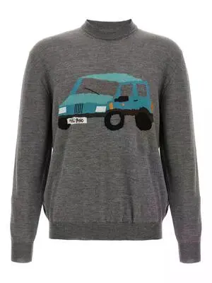 MAGLIANO Pandino Jacquard Crew Neck Sweater