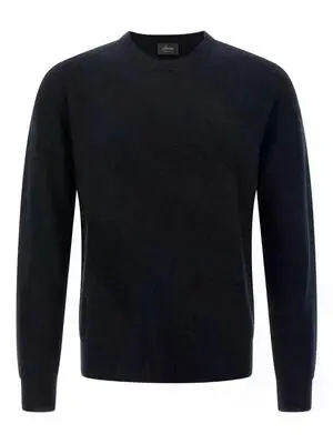 Brioni Crew-neck Cuffed-sleeve Sweater