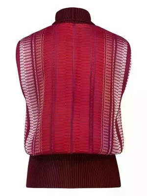 Zeus+dione Knitted Turtleneck Vest