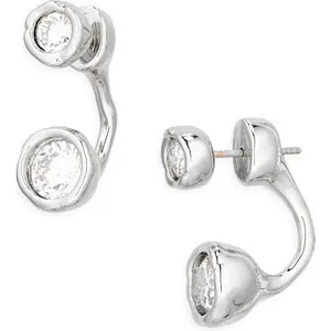 Alexis Bittar Astrales Cubic Zirconia Stud Earrings Set Silver