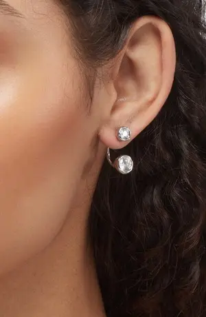 Alexis Bittar Astrales Cubic Zirconia Stud Earrings Set - Silver