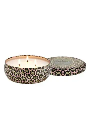 Voluspa Three-wick Tin Candle - Pink Citron