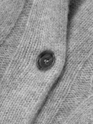 ALLUDE Cable-knit Cashmere And Silk-blend Cardigan