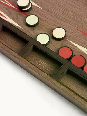 L'Objet Fortuny Backgammon - Brown