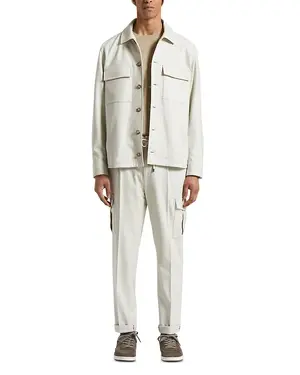 Peserico Shirt Jacket - Chalk White