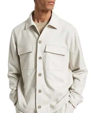 Peserico Shirt Jacket - Chalk White