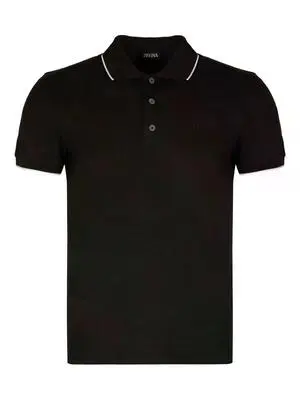 Zegna Ribbed-collar Polo Shirt